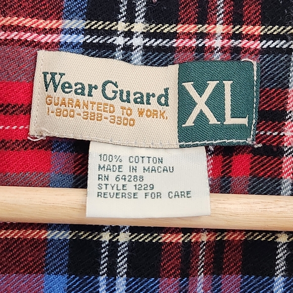 WearGuard | Shirts | Vintage Wear Guard Shacket Mens Extra Large Shirt ...